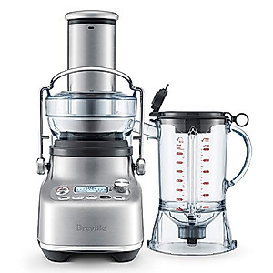 Breville 3X Bluicer Pro Blender & Juicer, Brushed Stainless Steel, BJB815BSS