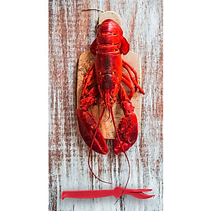 Catered Cravings Seafood Sheller, Pack of 8, Red