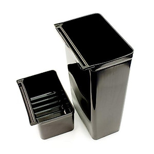 Crestware Refuse and Silverware Bin Set