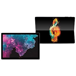 Mightyskins Skin Compatible with Microsoft Surface Pro 6 Tablet - Music Reborn | Protective, Durable, and Unique Vinyl Decal Wrap Cover | Easy to Apply, Remove, and Change Styles | Made in The USA