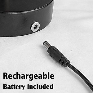 SKIVTGLAMP 9.84″Iron Wall Sconce Rechargeable Battery Operated LED IR Sensor Wall Lamp, No Drilling Cordless Farmhouse Grind Arenaceous Paint for Rustic Backlight Leaning Customizable (Golden)