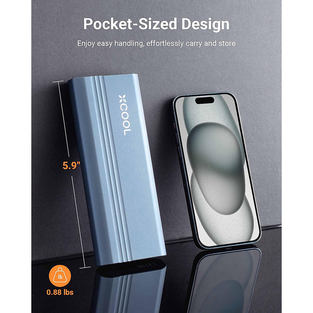 XCOOL Mini Electric Screwdriver Set with Drill Bits, 52-in-1 400RPM 5 Torque Settings Electric Precision Screwdriver, 48 Magnetic Bits, Pry Bar, Led, Tweezer, Electric Precision Screwdriver Kit for Pc