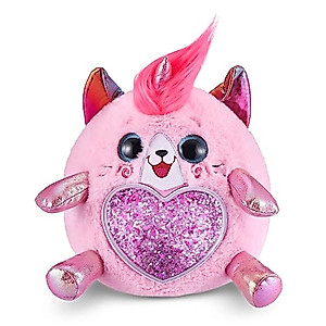 Rainbocorns Fairycorn Kitty Surprise by ZURU - 11" Plush Stuffed Animal, Fairy Wings, Unicorn Slime, Sequin Heart, Ages 3+ for Girls