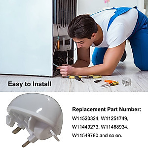 New W11251749 W11602886 AP7192759 Refrigerator Led Light for Whirlpool Kenmore KitchenAid Freezer Light Replaces W11449273 W11549780 W11520324 W11468934