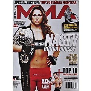 September/October 2013 MMA Magazine Rhonda Rousey