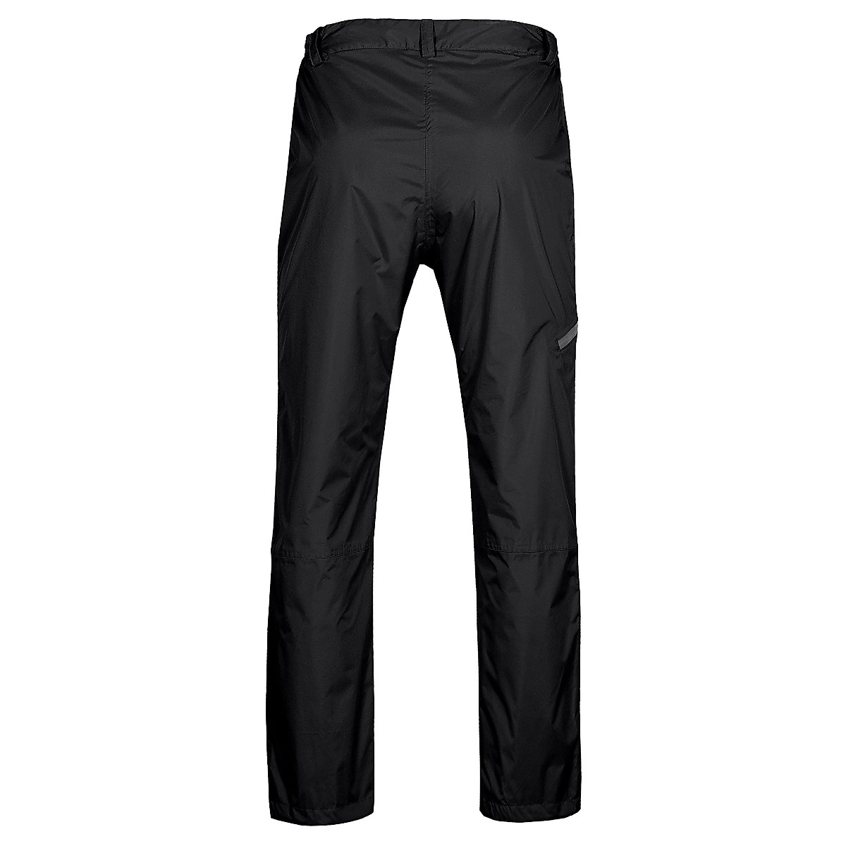 Little Donkey Andy Women's Lightweight Waterproof Rain Pants Breathable Hiking Pants for Outdoor Fishing Black XS