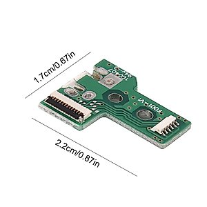 Micro USB Charging Port Socket Board Replacement for Sony Playstation 4 PS4 Game 3rd Generation Controller