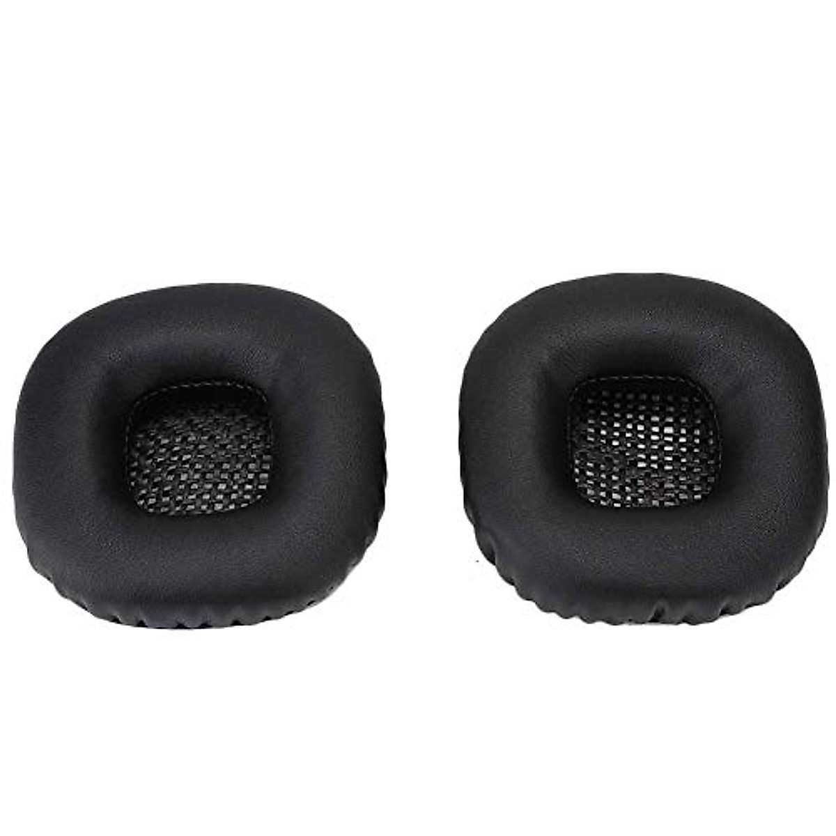 2Pcs Foam Earpads Soft Replacement Ear Pads Cushion Cotton Headset Earpads Suitable for Marshall Major Headphone Black