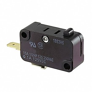 OMRON Snap Action Micro Switch SPST-NO V-15G-3C25-K (1 Switch)