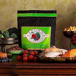Fromm Four-Star Nutritionals Surf & Turf Cat Food - Premium Dry Cat Food - Salmon Recipe - 4 lb