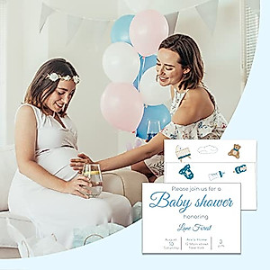 Goefun White Blank Cards and Envelopes 4 x 6 Flat Cards and A6 Envelopes Self Seal 100 Pack for Wedding, Invitations, DIY Greeting Cards, Thank You Cards & All Occasion (Unfolded)