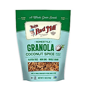 Bob's Red Mill Homestyle Coconut Spice Granola, 11-ounce (Pack of 6)