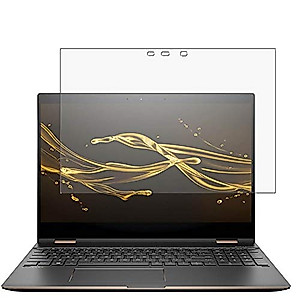 Puccy 2 Pack Anti Blue Light Screen Protector Film, compatible with HP Spectre x360 15-ch000 2018 15.6" TPU Guard （ Not Tempered Glass Protectors ）