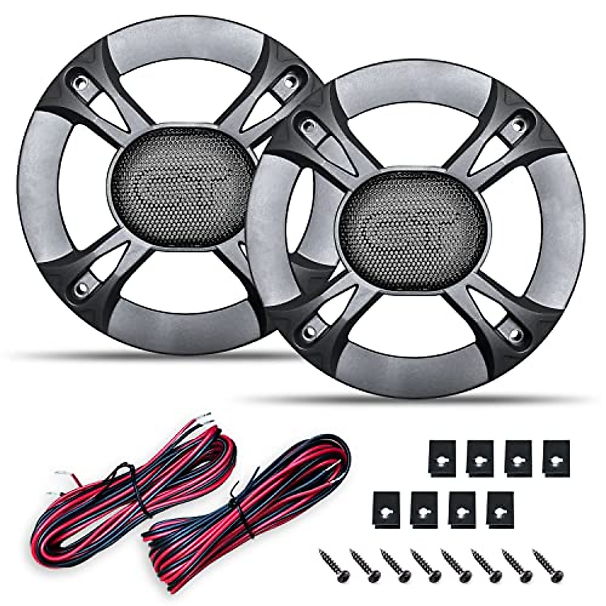 CT Sounds BIO-5-25-COX 5.25 Inch Coaxial Car Speakers, 160 Watts Max, Pair