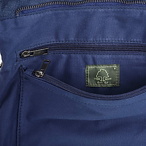 The Same Direction Hillside Backpack Leather and Canvas (Grey)