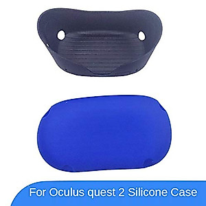 Oculus Quest 2 Helmet Silicone Cover Crashproof Quest II Host Protective Cover (Black)