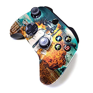 DreamController Original X-box Wireless Controller Special Edition Customized Compatible with X-box One S/X-box Series X/S & Windows 10 Made with Advanced HydroDip Print Technology(Not Just a Skin)