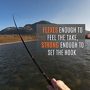 Keiryu Rod Co. T100 Rod. Telescopic 17.7 ft. Keiryu Fly Fishing Rod. Perfect for Euro Nymphing, Dry Flies, and Weighted Rigs. High Performance IM Carbon Rod and Starter Kit.