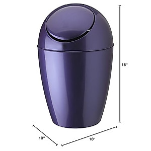 Umbra Sway Waste Can, Prince Purple