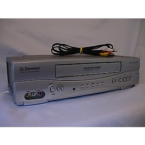Emerson EWV603 4 Head HIFI Stereo ON-SCREEN MENU Video Player / Recorder (VCR) with 19 Micron Heads