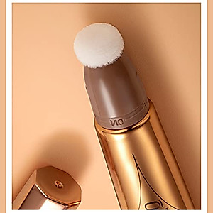 Petansy Contour Beauty Wand, Liquid Face Concealer Contouring and Highlighter with Cushion Applicator, Shading Bronzer Stick Natural Matte Finish, Lightweight Blendable Super Silky Cream Contour Stick