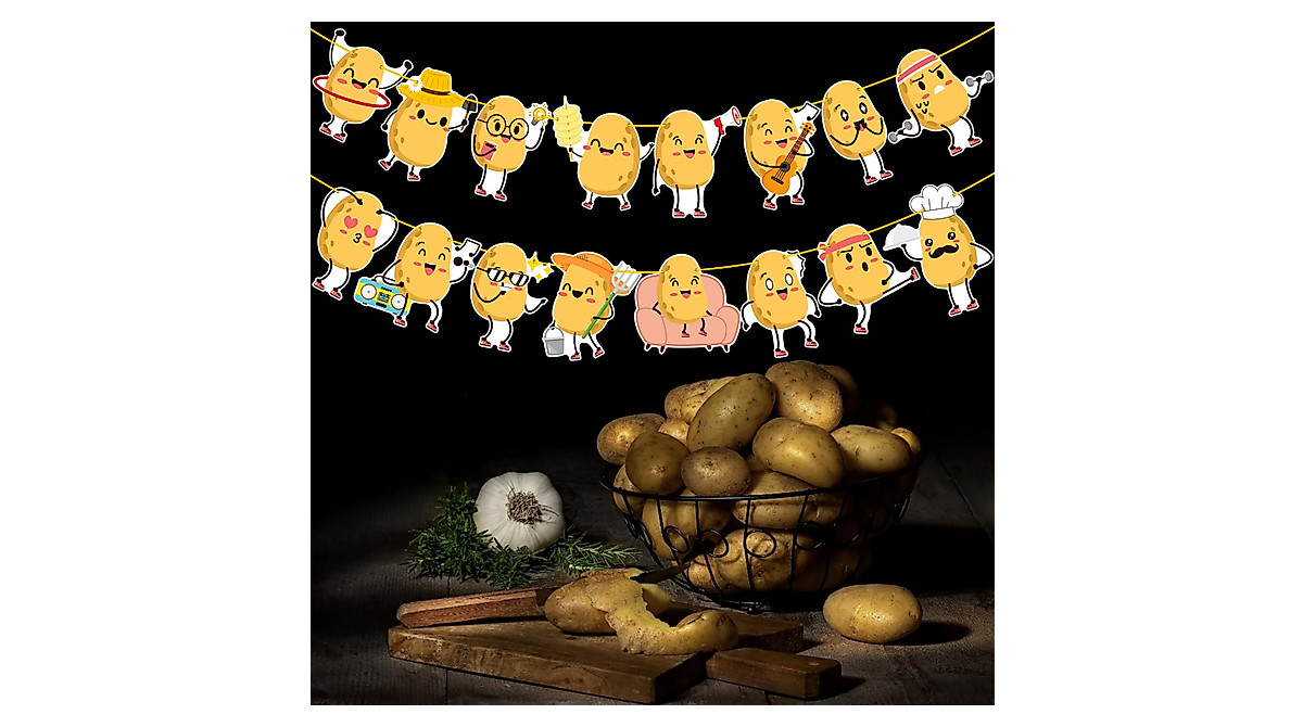 Potato Party Banners - Fun Decorations for Any Occasion