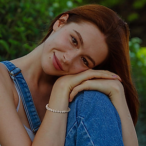 Pearlsays Sterling Silver Natural Pearl Necklace Pearl Earrings for Women Pearl Bracelet Jewelry for Women AAA Quality From The Real Freshwater Pearl Source