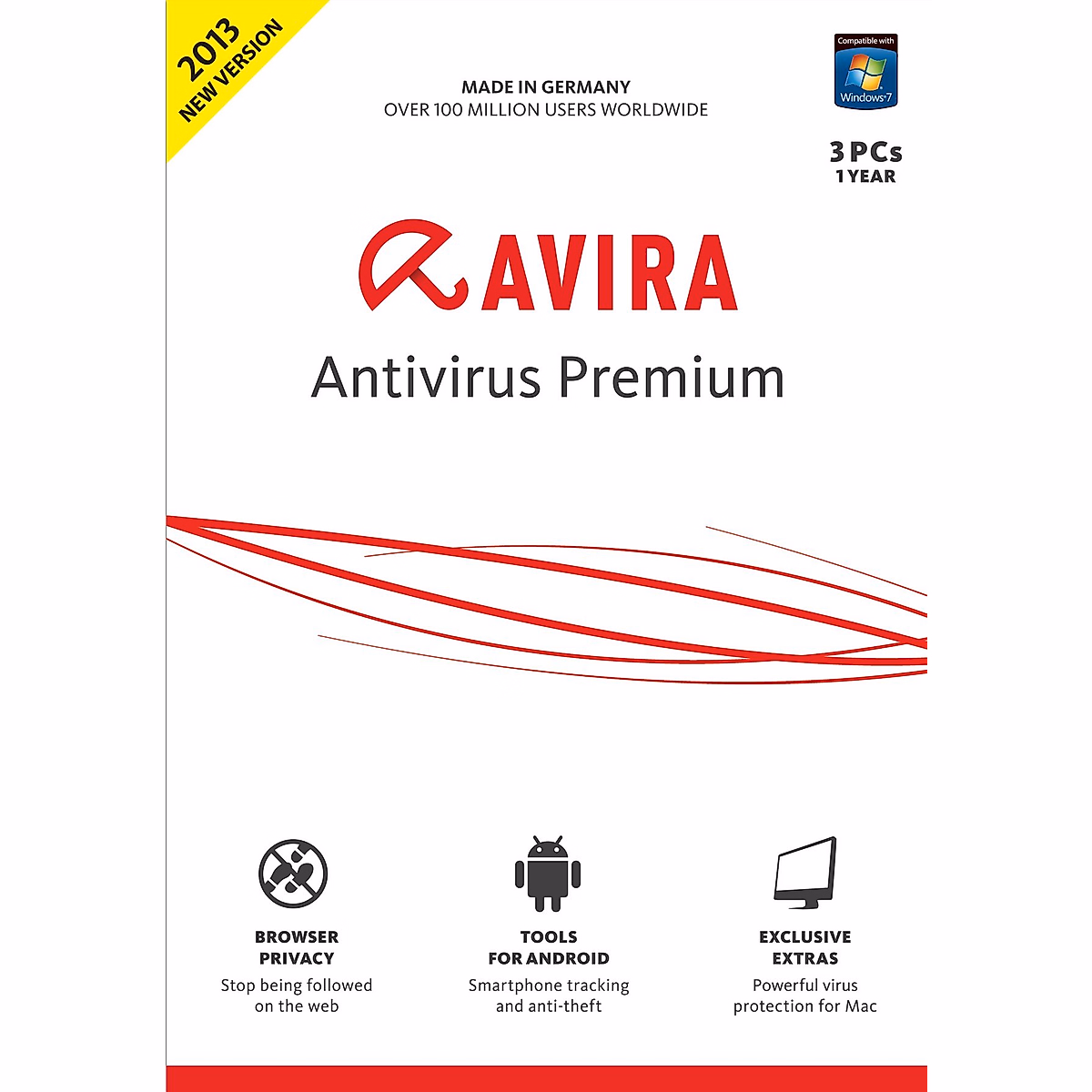 AVIRA AntiVirus Premium 2013 - 3Users [Old Version]