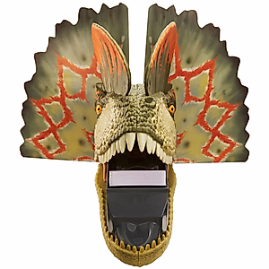 Mattel Games ​UNO Attack Jurassic World Domination Card Game for Kids & Family Night with Dinosaur Card Launcher, Lights & Sounds