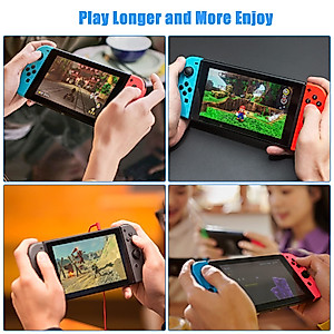 REACELL Battery Replacement for Switch, HAC-003 Internal Battery Pack Replacement for Nintendo Switch Game Console HAC-001 [3.7V 4310mAh 16Wh]