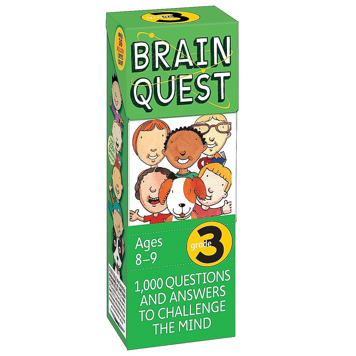 Brain Quest 3rd Grade Q&A Cards: 1000 Questions and Answers to Challenge the Mind. Curriculum-based! Teacher-approved! (Brain Quest Smart Cards)