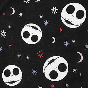 Disney Nightmare Before Christmas Jack Skellington Sally Infant Baby Girls 5 Pack Cuddly Short Sleeve Baby Bodysuits Multicolor 18 Months