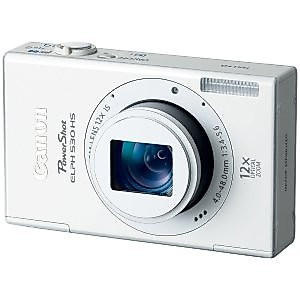 Canon PowerShot ELPH 530 HS 10.1 MP Wi-Fi Enabled CMOS Digital Camera with 12x Optical Image Stabilized Zoom 28mm Wide-Angle Lens with 1080p Full HD Video and 3.2-Inch Touch Panel LCD (White)