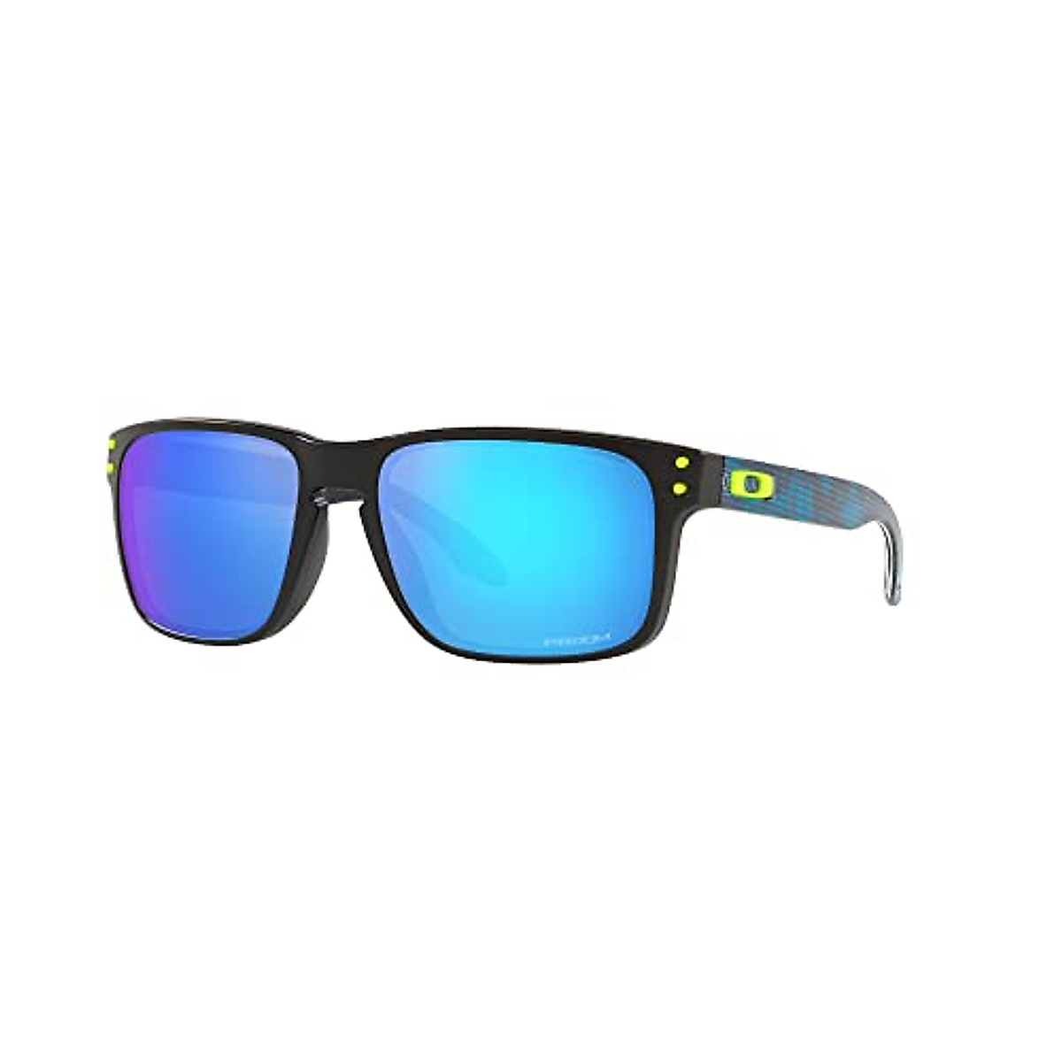 Oakley Men's Oo9102 Holbrook Square Sunglasses, Hi Res Blue Camo/Prizm Sapphire, 57 mm