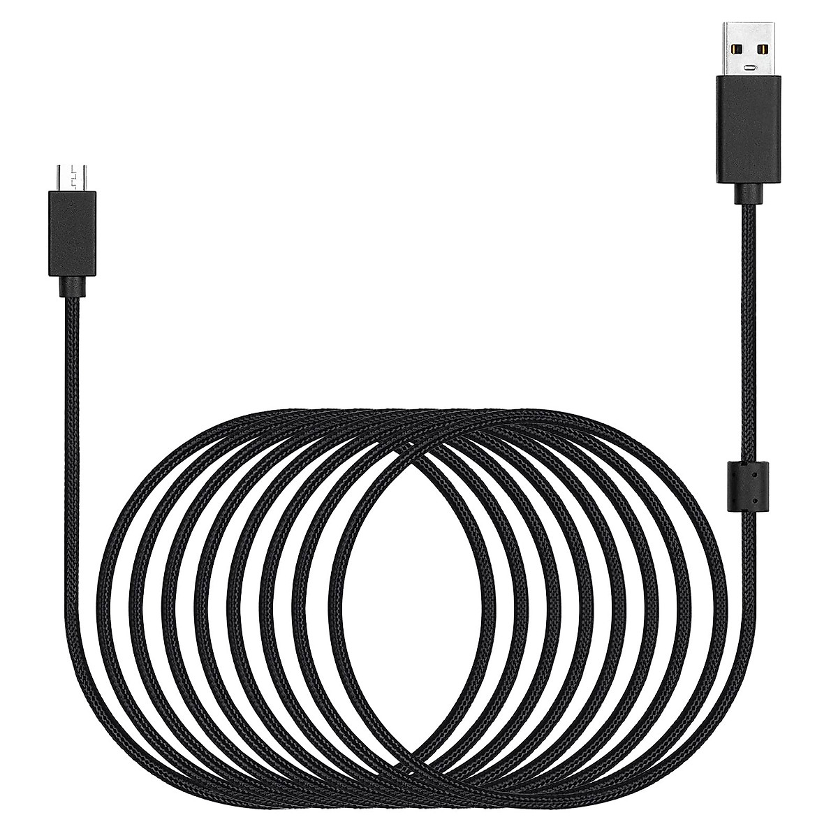 weishan Micro USB Audio Cable Replacement for Logitech G633 G933 Headset for Charging or Aux Braided 6 ft