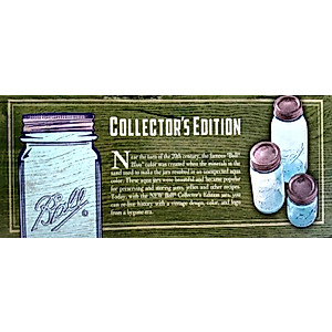 NEW! Limited Collector's Edition - Vintage Aqua/Blue BALL"PERFECT MASON" 32oz. Quart Jar - Turn-of-the-century Design (1910-1923)