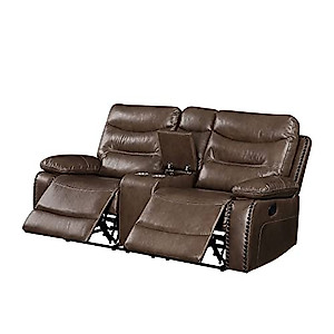 Acme Furniture Aashi Love Seats, Brown