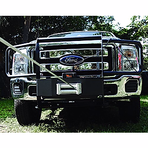 Mile Marker 76-50260W SEC15(es) Truck/SUV Premium Sealed Electric Winch - 15,000 lb. Capacity, 1 Pack,Steel cable