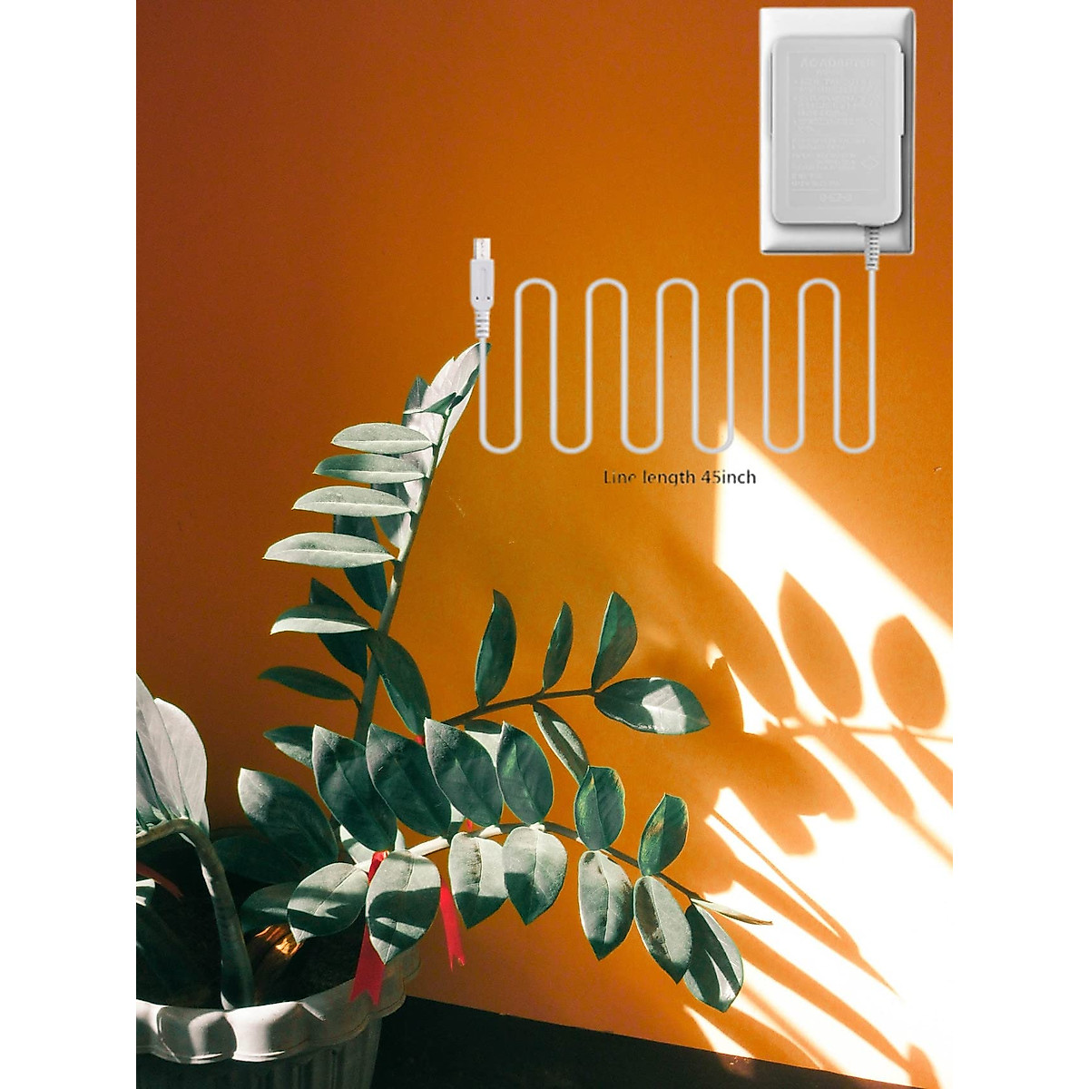 3DS Charger, 4 Stylus Pen 3DS Charger Compatible with Nintendo 3DS/ DSi/DSi XL/ 2DS/ 2DS XL/New 3DS XL 100-240V Wall Plug Adapter