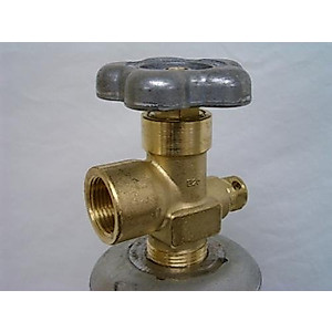 80 cu/ft 75% Argon 25% CO2 Welding Gas Cylinder Tank CGA 580 - FULL