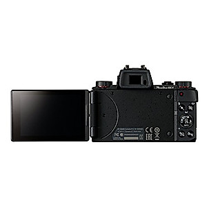 Canon PowerShot G5 X Digital Camera w/1 Inch Sensor and built-in viewfinder - Wi-Fi & NFC Enabled (Black) (Renewed)