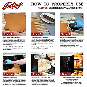 Fiebing's FILDYE68P032Z Leather Dye - Red, 32 oz