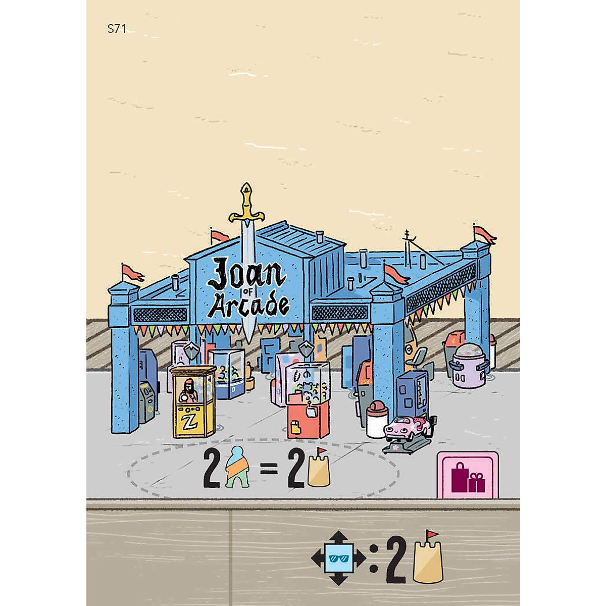 Alderac Entertainment Group (AEG) Santa Monica Board Game, Build Your Beachfront, Attract Tourists, City-Building, Ages 10+, 1-4 Players, 30-45 Min, Alderac Entertainment Group (AEG)