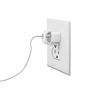 LOCK SOCKET Charger Lock (4-Pack) Save 50% - Never Lose Your Charger Again! Locks Charger to Outlet