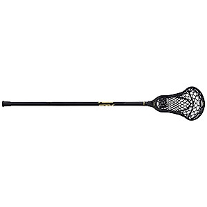 STX Crux Pro Black Complete Stick with Black Crux Mesh Pro Pocket