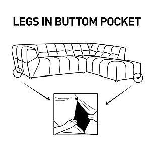 Acanva Mid-Century Velvet Sectional Sofa Couch for Living Room, L-Shape 2-Piece 113”W Right Hand Facing Chaise, Blue