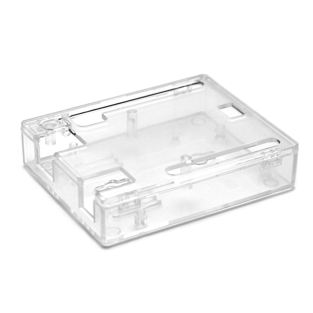 Gikfun UNO R3 R4 Case Transparent Clear Computer Box Compatible with Arduino UNO R3 R4 EK1655