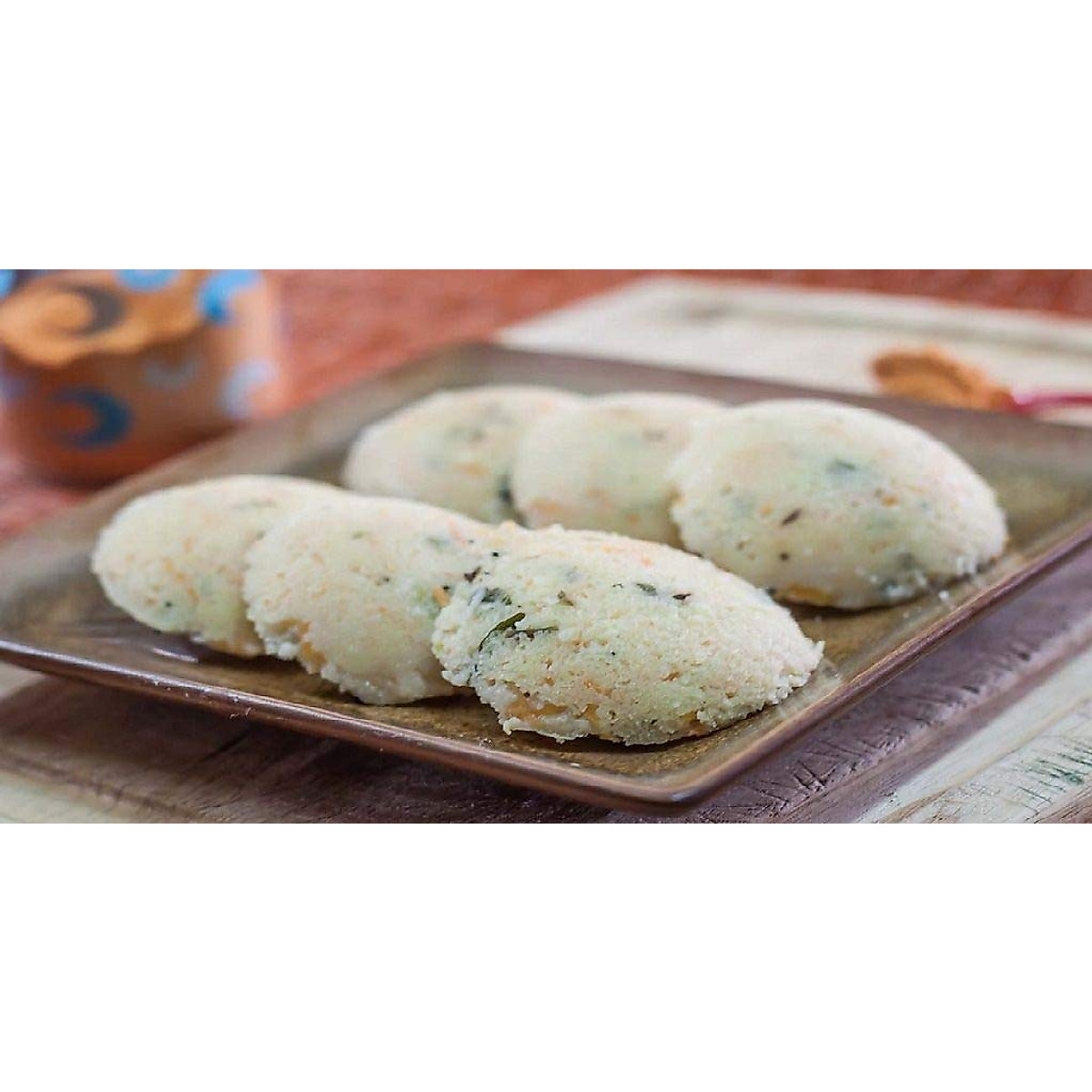 IndiaBigShop Stainless Steel 6- Rack Idli Stand, idli maker, idli Maker Steel, idli Plates Makes 24 Idlis