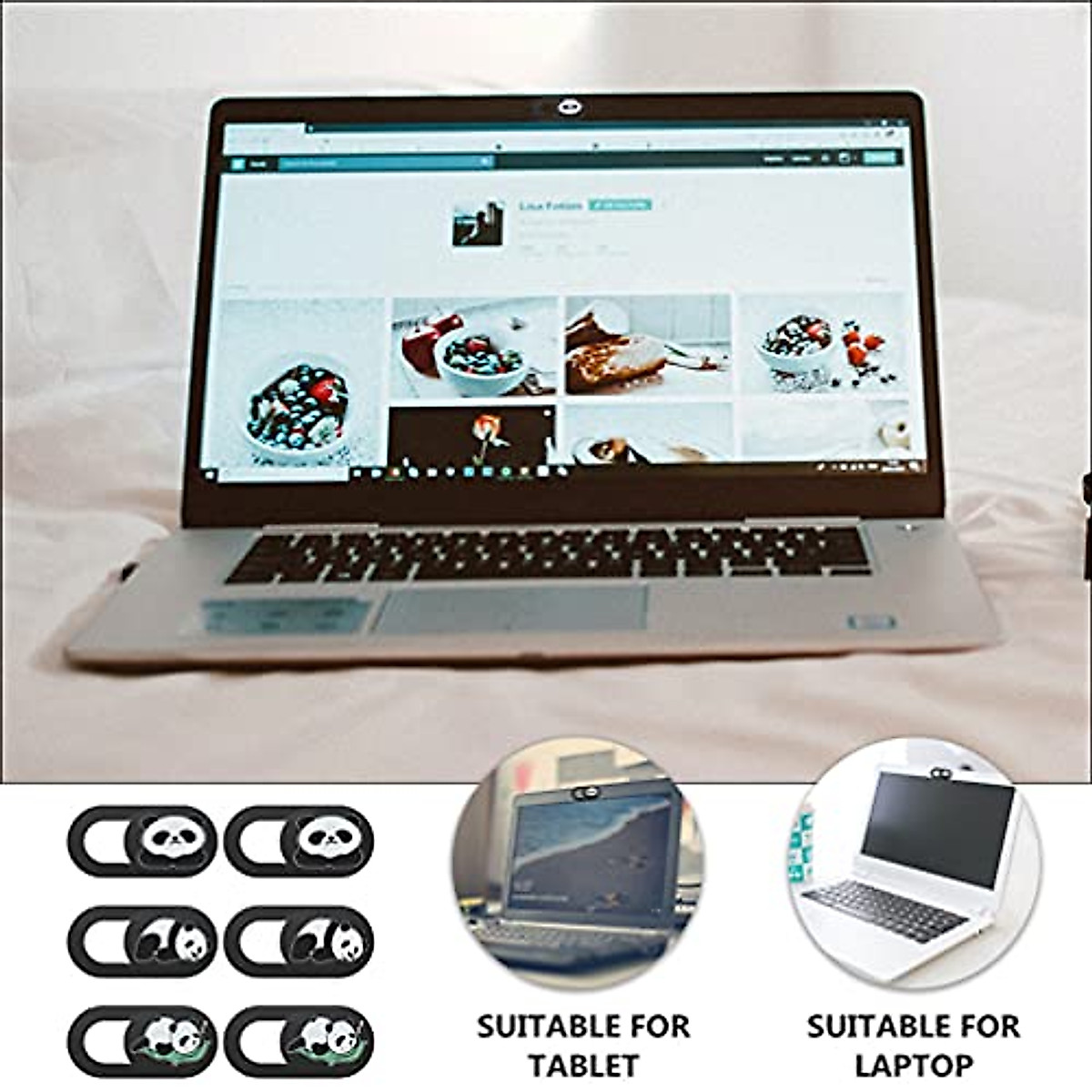 OSALADI Computer Camera Computer Camera Computer Camera Computer Camera 6 PCS Web Camera Cover for Tablet Laptop Computer Webcam Sliding Cover Computers Laptops Computers Laptops Pc Camera Pc Camera