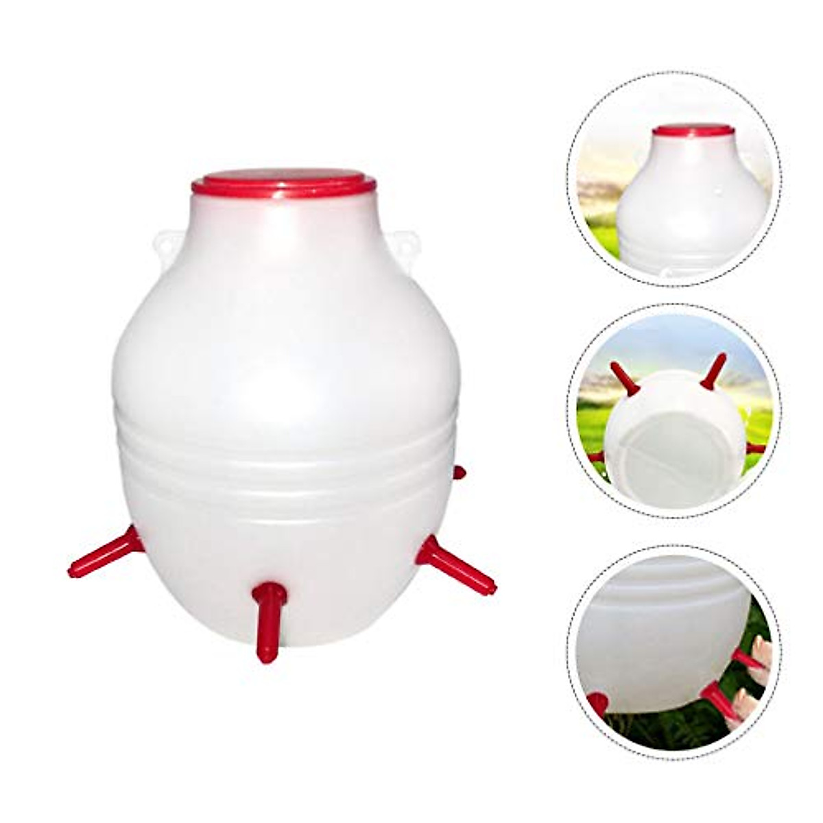 Lamb Milk Buckets Lamb Feeder Lamb Milk Bottle Large Capacity Animal Feeding Pot Feed Bucket Feeding Supplies for Lamb Cow Dog Pig